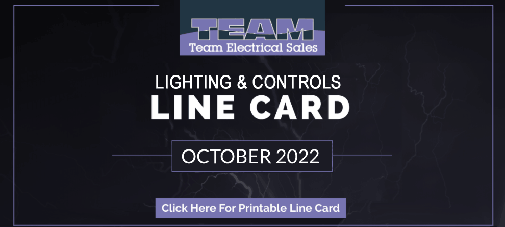 Team Electrical Lighting Line Card – Team Electrical Sales – Detroit